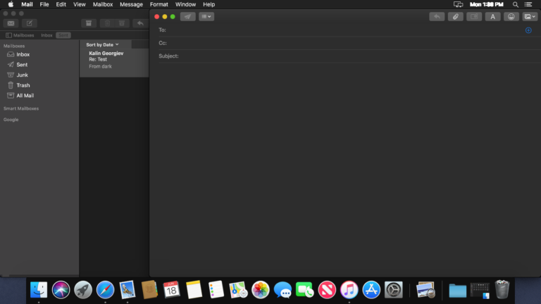 MacOS Mojave Dark Mode Vs Windows 10 Dark Mode | Night Eye