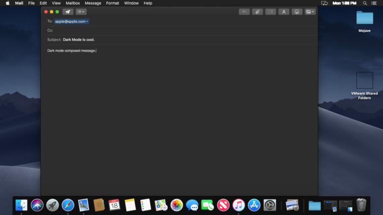 MacOS Mojave Dark Mode Vs Windows 10 Dark Mode | Night Eye