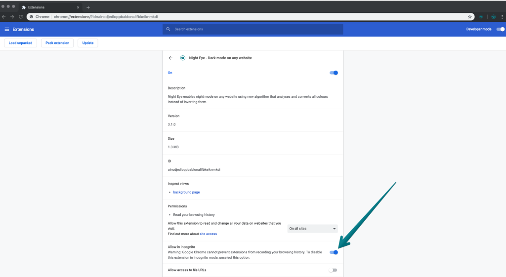 Enable Extensions In Private Or Incognito Mode - Chrome, Firefox, Edge ...