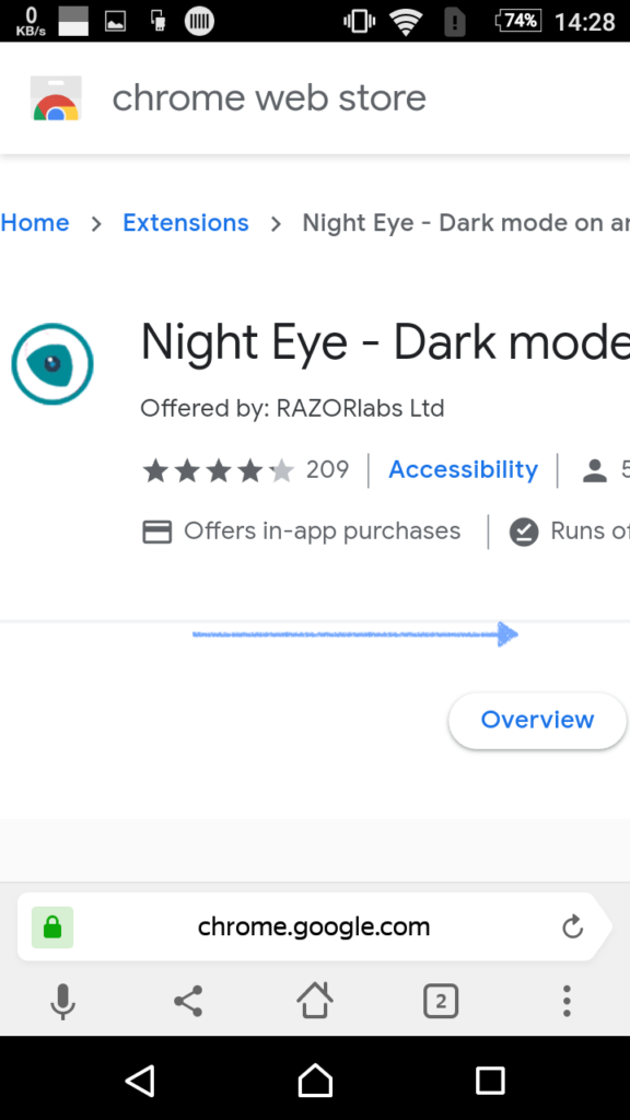 Night Eye - Dark Mode Extension For Android Smartphones | Night Eye