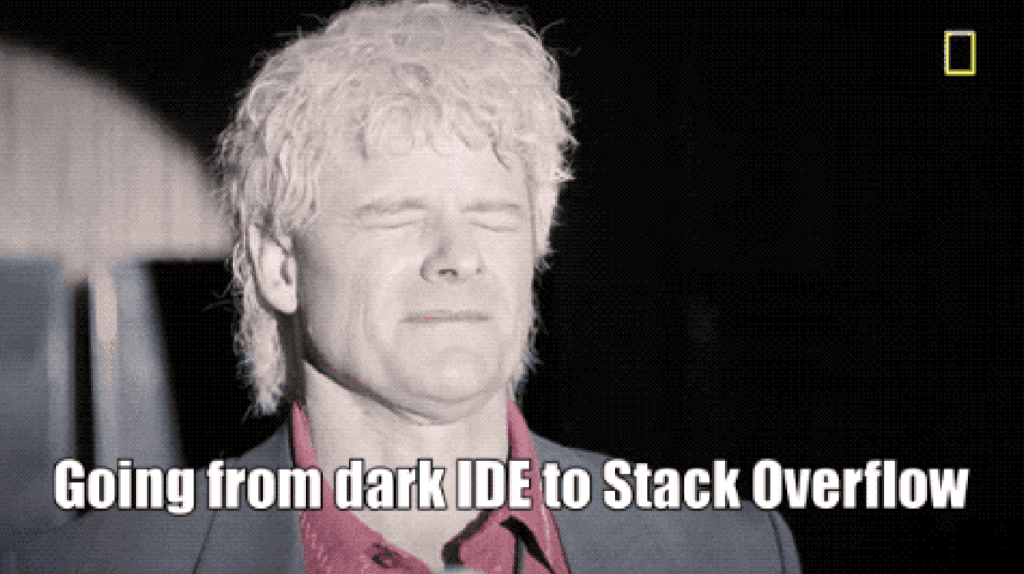 Stack Overflow Dark Mode Night Eye