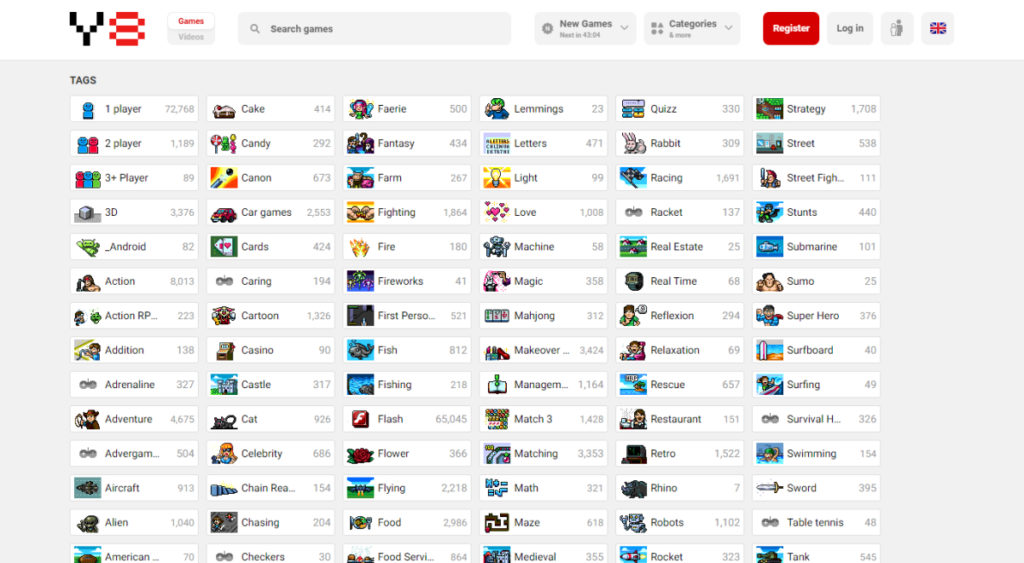Y8 Dark Mode | Night Eye