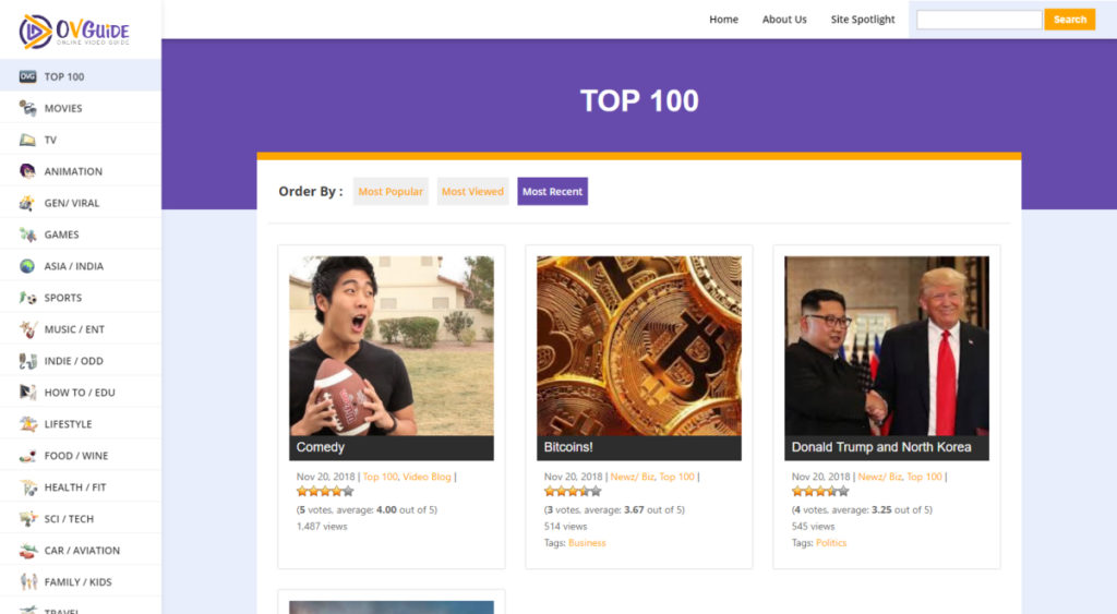 Ovguide Dark Mode | Night Eye