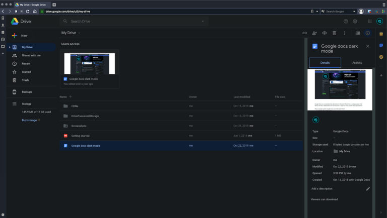 How To Turn Google Drive Dark Mode On In 2024?