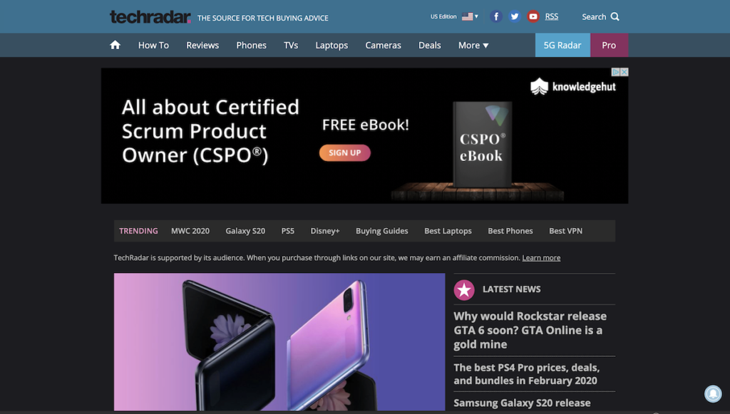 TechRadar Dark Mode - Tech News That Are Easy On Your Eyes | Night Eye