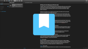 8 Writing And Note Apps With Dark Mode | Night Eye