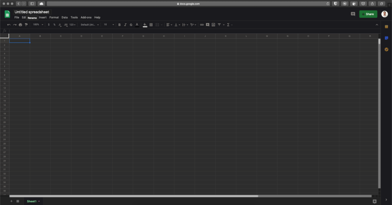 How To Enable Google Sheets Dark Mode In 2025