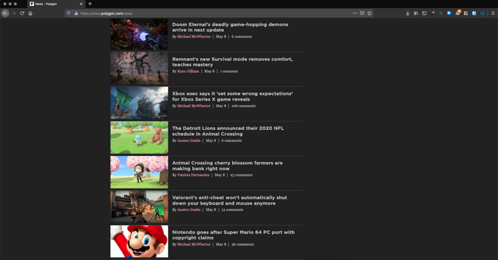 Polygon Dark Mode [Level Up With Dark Theme]