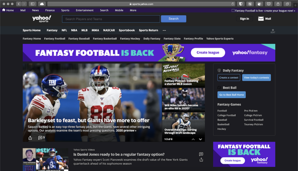 Yahoo Dark Mode [Search & Protect Your Eyes In 2021]