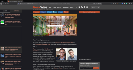 GeekWire Dark Mode [How To Enable Night Mode]
