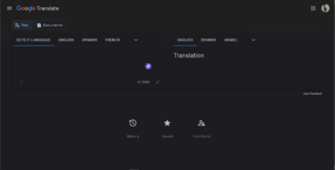 Google Translate Dark Mode | Night Eye