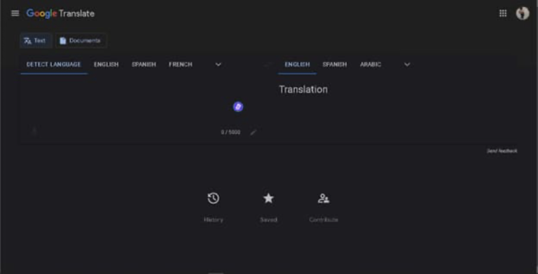Google Translate Dark Mode | Night Eye