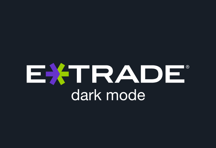E-TRADE Dark Mode - Reduce Eyestrain While Trading | Night Eye