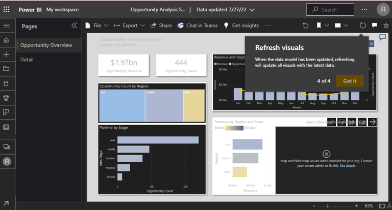 How To Enable Microsoft Power Bi Dark Mode | Night Eye