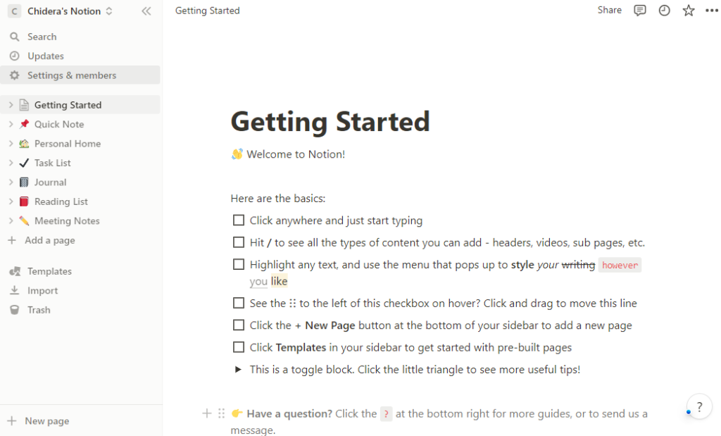 How To Enable Notion Dark Mode | Night Eye