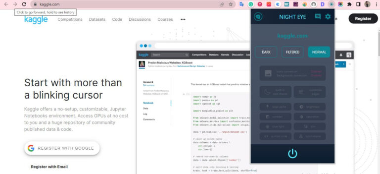 How To Enable Kaggle Dark Mode | Night Eye