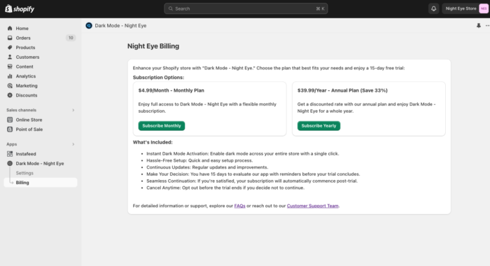 Night Eye For Shopify: A Game-Changer For Store Owners In Embracing Dark Mode | Night Eye