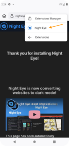 Night Eye - Dark Mode Extension For Android Smartphones | Night Eye